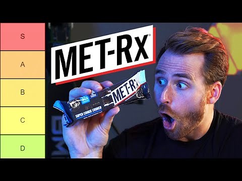 Bodybuilder Ranks MET-Rx Protein Bars