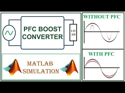 MATLAB Simulation of a PFC Boost Converter