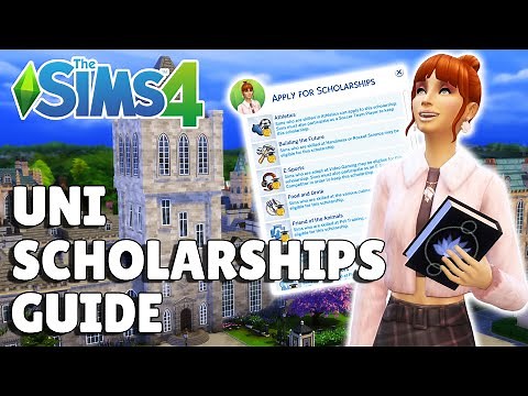 Everything You Need To Know About Applying To University And Scholarships In The Sims 4