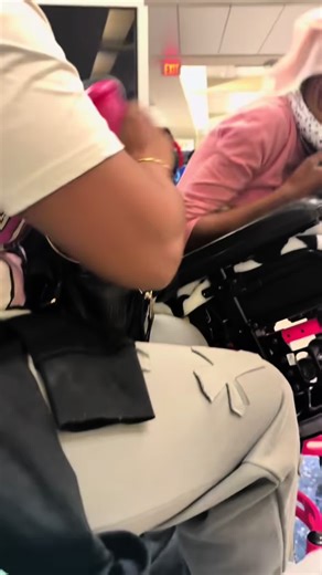 Let’s normalize stimming in public, normalize taking our children out into the world, and normalize our lifestyle as special-needs moms. I love my fellow special-needs moms — you will always have my heart. I pray for you all regularly. Thank you so much for the constant love and support. #normal #support #foryoupage #flight #viralvideo ❣️🎀💕