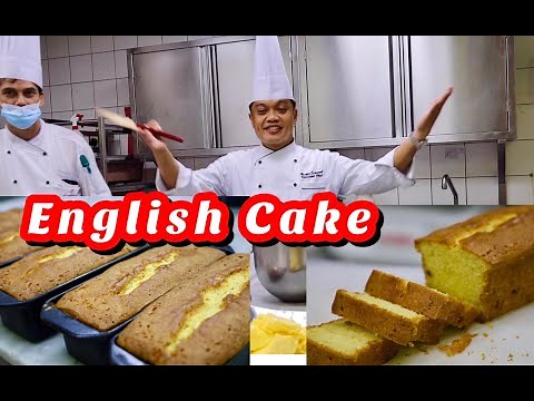How to make English Cakes / Madeira Cake / Pound Cake