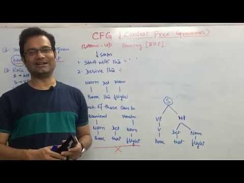 Natural Language Processing | Context Free Grammar Parsing | CFG | Top Down | Bottom Up