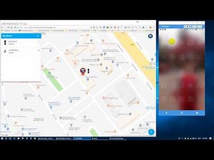 Real time location tracking with firebase:Android client