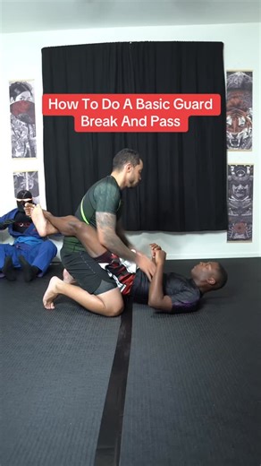 Charles Pretty-Boy Patterson on Instagram: "Here’s a basic guard break and guard pass #martialarts #brazilianjiujitsu #jiujitsu #jiujitsulifestyle #jiujitsugrappling"