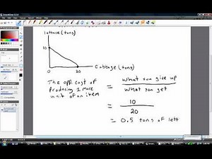 Production Possibilities Frontier (PPF) and Opportunity Cost