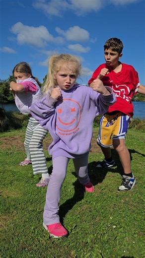 When little sis mucks it up 🥊😆 #boxing #kidsboxing #boxingtraining #boxingnews #fighter #trainhard #shadowboxing #viral #fyp #foryou #combatsports #family #funnyvideos | Adam Ibrahim Boxing