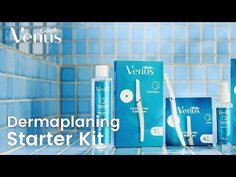 Dermaplaning Facial Razor Starter Kit | Gillette Venus
