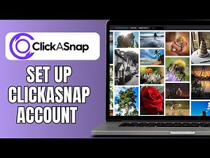 How To Create ClickASnap Account | Setup ClickASnap Account