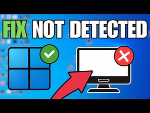 How To Fix Not Detecting Second Monitor On Windows 10/11 - Full Tutorial