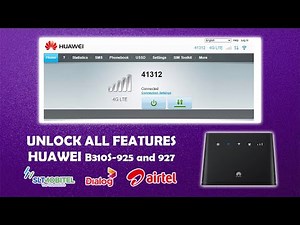 How to Unlock All Features In Huawei B310s 927 and B310s 925 Router. Dialog_SLT_Moitel_Lanka Bell