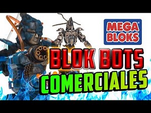 Block Bots Mega Bloks Comerciales Robots ★ #robot #megabloks #megaconstrux #blockers