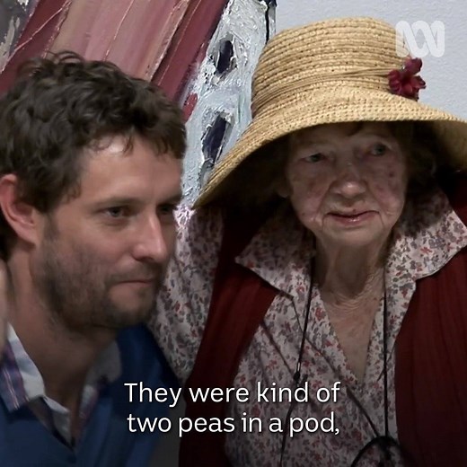 Artist Ben Quilty had an extraordinary friendship with Margaret Olley, one that led to his Archibald Prize-winning portrait of her in 2011. Airing alongside his current retrospective is the documentary 'Quilty: Painting the Shadows'. 📺 Don't miss it this Tuesday at 9.30pm on ABC TV iview. | Art Gallery of New South Wales