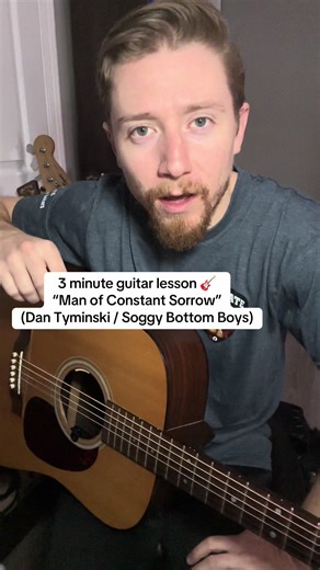 Guitar Lesson: Man of Constant Sorrow by Dan Tyminski