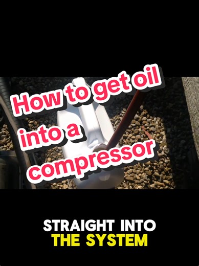 How to Add Oil to HVAC Compressor Systems