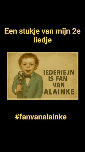 83K views · 1.2K reactions | Meezingen met Alainke Omdat het zondag is, los ik al een slipje van de sluier van mijn 2e hit. Valt het in jullie smaak ? Alweer een dikke merci aan Dirk Van de Velde voor de mixing en tekstfenomeen Jurgen Cooman Alainke xxx #iederienjisfanvanalainke #meezingenmag #hetblijfthangen #palomablanca #internetheld #carnavalhit #polonaise #fanvanalainke | Fan van Alainke | Facebook