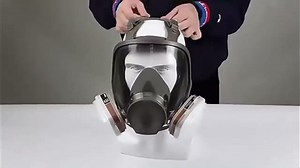 6800 Reusable Respirator Mask with Filters, Full Face Respirаtor Organic Vapor Cover Mask, Dustproof Face Cover for Paint Spray,Chemical Work Protection