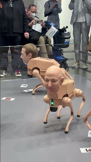 Artist Beeple's 'Regular Animals' at Art Basel || ViralHog