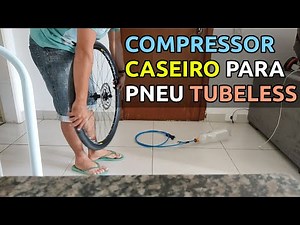 PASSO A PASSO DE COMO FAZER COMPRESSOR CASEIRO PARA ENCHER PNEU TUBELESS