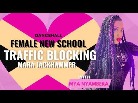 Turn Around Tutorial TRAFFIC BLOCKING de MARA JACK dancehall Female steps