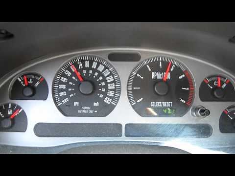 2003 Ford Mustang Mach 1 0-60 Stock Automatic