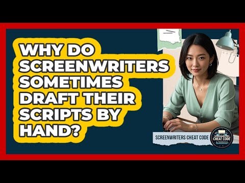 Why Do Screenwriters Sometimes Draft Their Scripts By Hand? - Screenwriter's Cheat Code