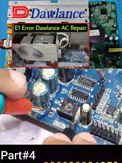 #creatorinsightview Dawlance DC inverter Ac E1 error code By Babar Electronics HVACR #unfreezed_my_id_tiktok #Dawlance #DCInverter #AC #E1ErrorCode #HVACR #BabarElectronics #AirConditioning #HomeCooling #InverterTechnology #EnergyEfficiency #HVACTips #SummerCooling #RepairAdvice #Troubleshooting #SmartCooling #HomeAppliances #DawlanceAC #CoolingSolutions #ComfortAtHome #unfreezmytiktokaccount #malikhvacr #hvacrtools #escohvacpodcast #onlyhvacr #escohvacr #ElectronicsRepair #homecoolingmusthave #