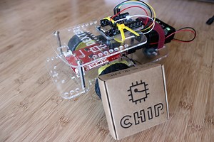 Make a CHIP Robot with the $9 C.H.I.P. Computer: HowTo DIY a $9 Robot