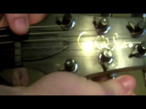 How to Change Strings On PRS Locking "Wing nut" Tuners