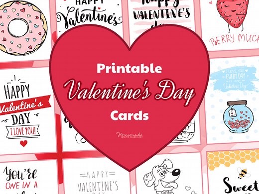 90 Free Printable Valentine Cards for 2026