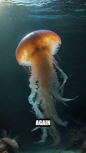 This Jellyfish Literally Cannot Die #Shorts