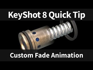 KeyShot 8 Quick Tip: Custom Fade Animation