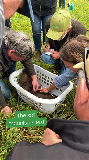 Easy soil monitoring! We had a great day out near Bega NSW talking to farmers about quick, easy and simple soil monitoring methods to get to know your soil better, and observe changes over time. James from Soils for Life demonstrated a few of the methods like measuring the rate of infiltration, looking at aggregate stability and observing soil organisms. Start keeping records of what your soils are doing. Check out our Soil Monitoring Guides here! https://loom.ly/NVc0H7M | Soils for Life