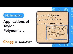 Applications of Taylor Polynomials Ft. PatrickJMT
