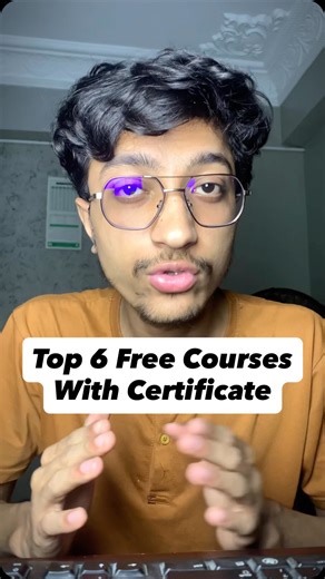 Hammad on Instagram: "6 Free Course With Certificate #courses #python #generativeai"