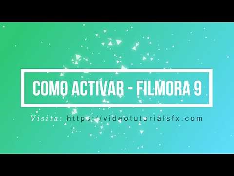 Como activar Filmora 9