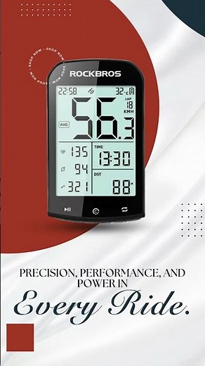 ROCKBROS Bicycle Computer GPS 5.0: Precision, Performance & Power for Every Ride! 🚴‍♂️💨