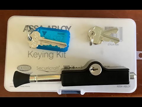 Rekeying Whitco locks