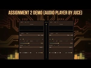 CS231: Assignment 2 Demo (Audio player by juce) by TMK