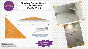 Watch Portfolio Royal Concept | Floating Shower Bench on Amazon Live