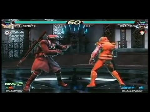 Tekken6 Br- Rain(Dragunov) vs Malgu(Law)