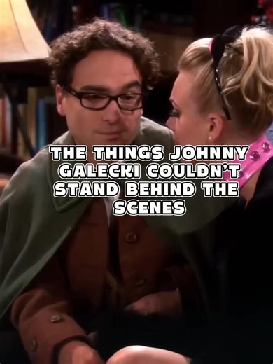 The things Johnny Galecki couldn’t stand behind the scenes #actors #longvideo #movie #celebs | Stars 1970s