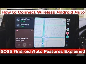 How to Connect Wireless Android Auto in Maruti Suzuki Cars || 2025 Android Auto Features Explained‼️