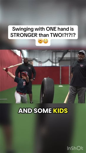 Highland Hitting - Abe on Instagram: "The one-handed finish is something you’ll see with the best hitters in baseball. It helps you: Get more plate coverage to the outside part of the plate. Keep the bat in the zone longer via front arm extension. ~ Keep the barrel path flatter allowing the round ball to roll off the round bat creating backspin G More plate coverage + more contact time + More backspin = more hits and more home runs. The one-handed finish isn’t just cool - it works. Do you finish