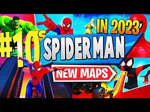 TOP 10 NEW SPIDER MAN Creative Maps 2023 | Fortnite Spiderman Map CODES 2023