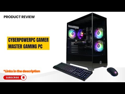 CYBERPOWERPC Gamer Master Gaming PC Review | Ryzen 5 5500 + RX 6400 – Best Budget Gaming Desktop?
