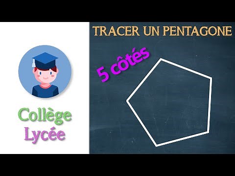 Tracer un pentagone régulier - Collège Lycée - Petits Savants