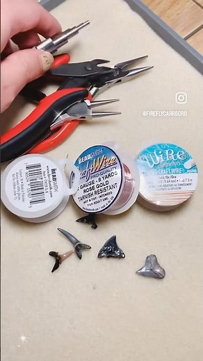 Quick shark tooth wrap!