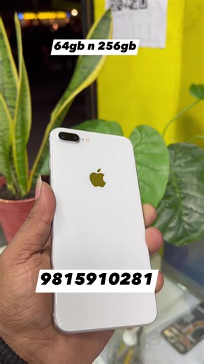 iPhone 8 Plus comes in two storage options: 64GB and 256GB now available oder now (9815910281)9852676716 thankyou | Mobile Hub- Damak