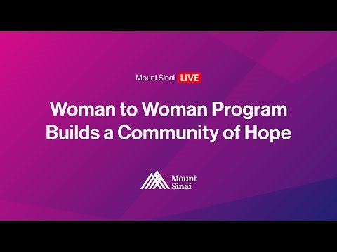 Woman to Woman Program Builds A Community Of Hope