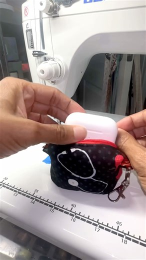 Keychain Makeup Bag | Mini Boxy Bag